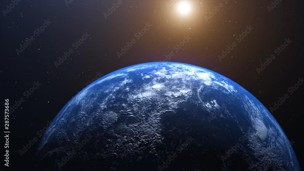 Vidéo Stock 3 Different High Quality 4K World animation with rotating ...