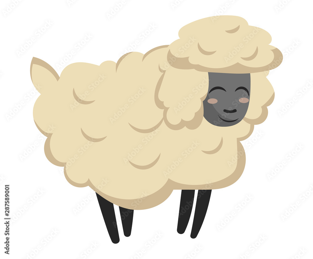 Sheep Drawing For Kids