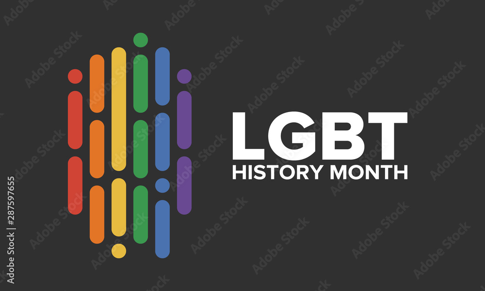 LGBT history month. Pride Month. Lesbian Gay Bisexual Transgender ...