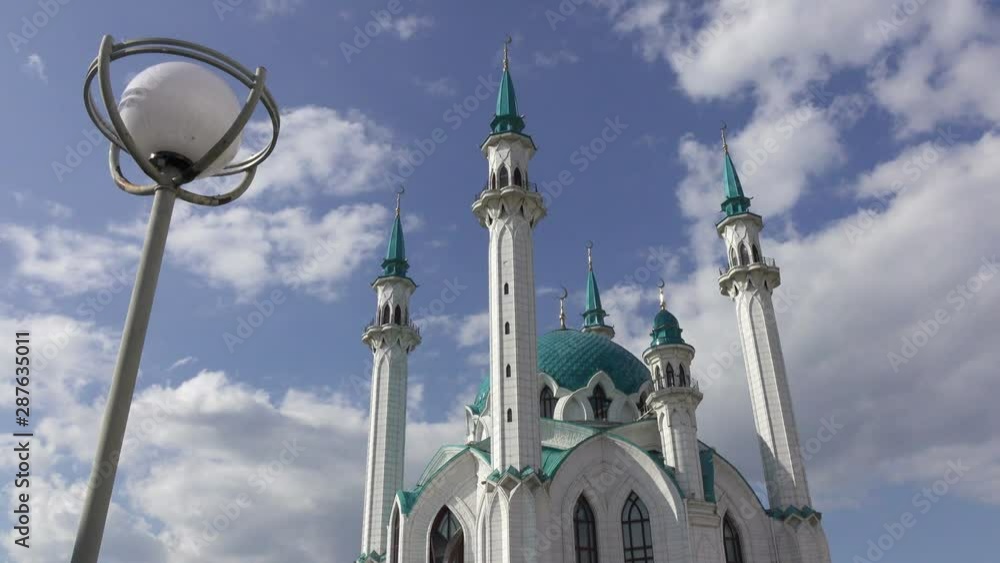 Kul Sharif (Qolsherif, Kol Sharif, Qol Sharif) Mosque in Kazan Kremlin ...