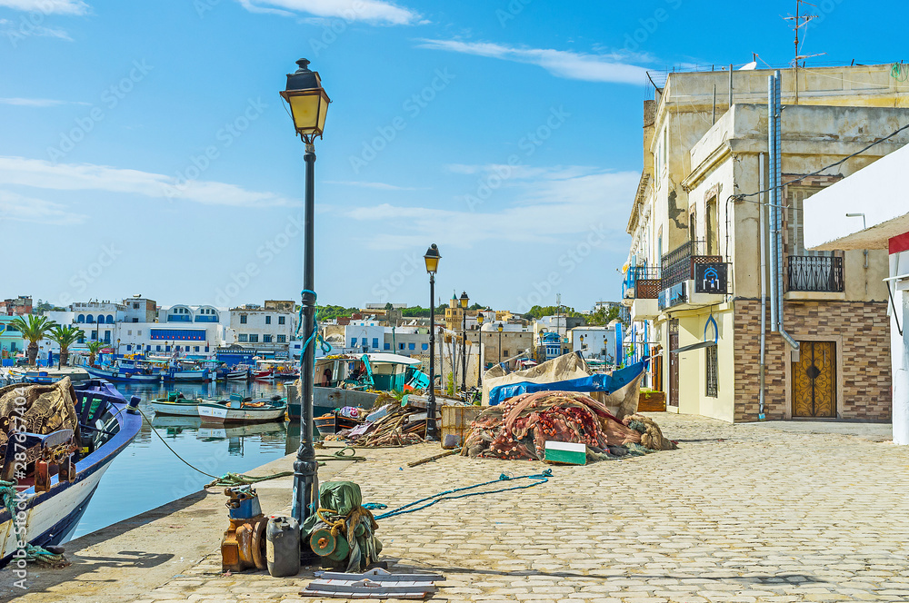 Poster Walk around Bizerte port, Tunisia – Wall Art | UkPosters