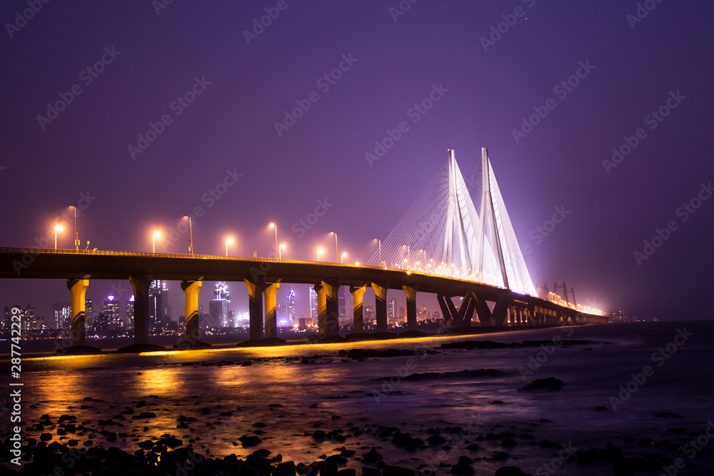 Bandra - Worli Sea Link Stock Photo | Adobe Stock