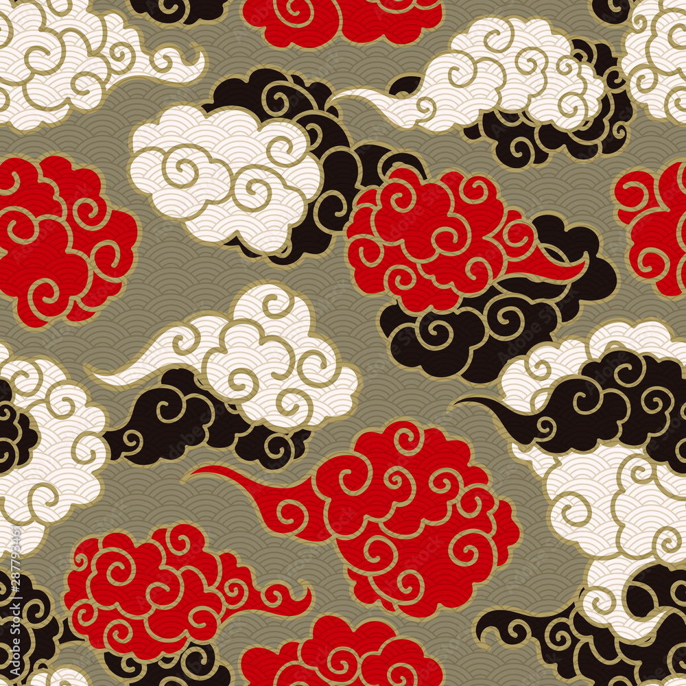Japanese Oriental Pattern