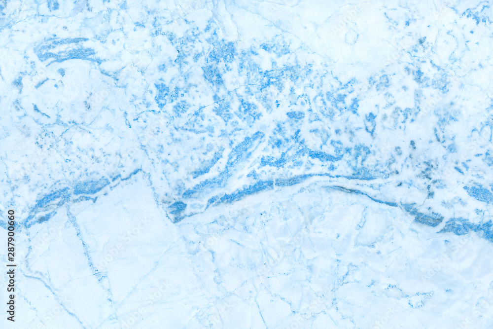 Blue marble texture background with high resolution, top view of ...