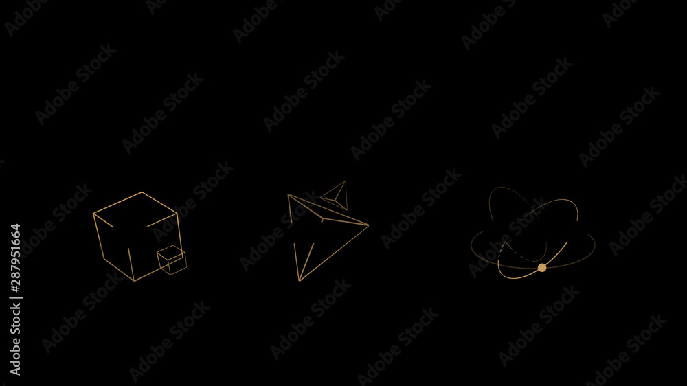 Galaxy, science and technology, solar system, pie chart, data, mystery ...