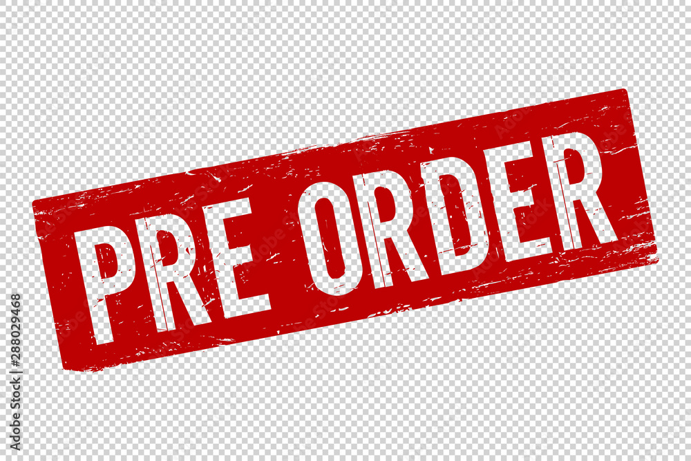 Pre Order sign. Vector illustration Stock Vector | Adobe Stock