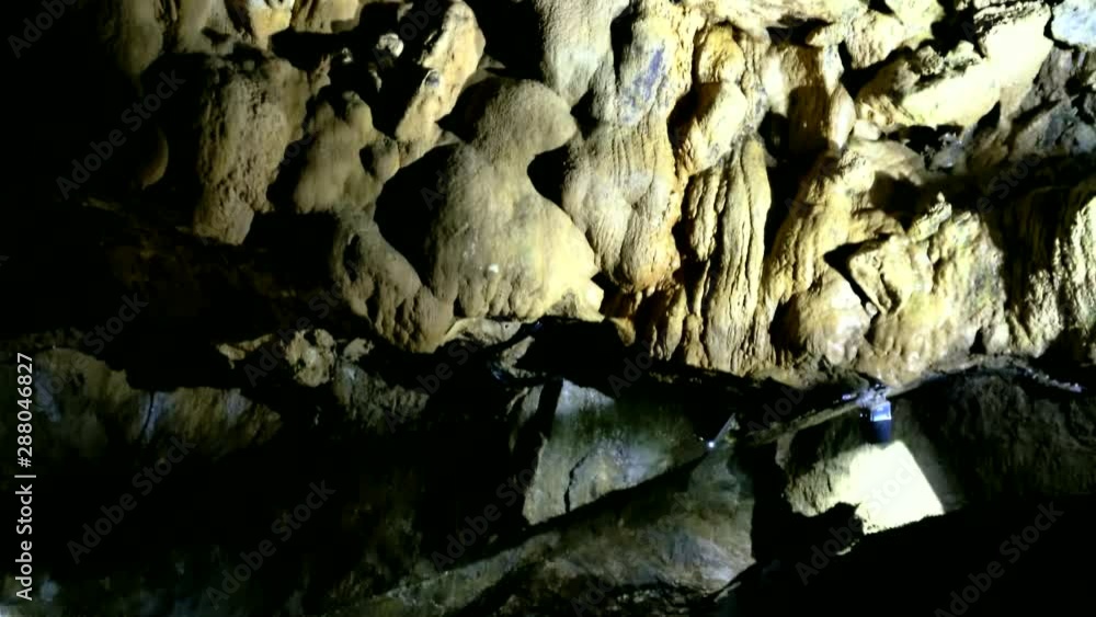 Beautiful nature caves - The Grottes de Remouchamps, Belgium. Popular ...
