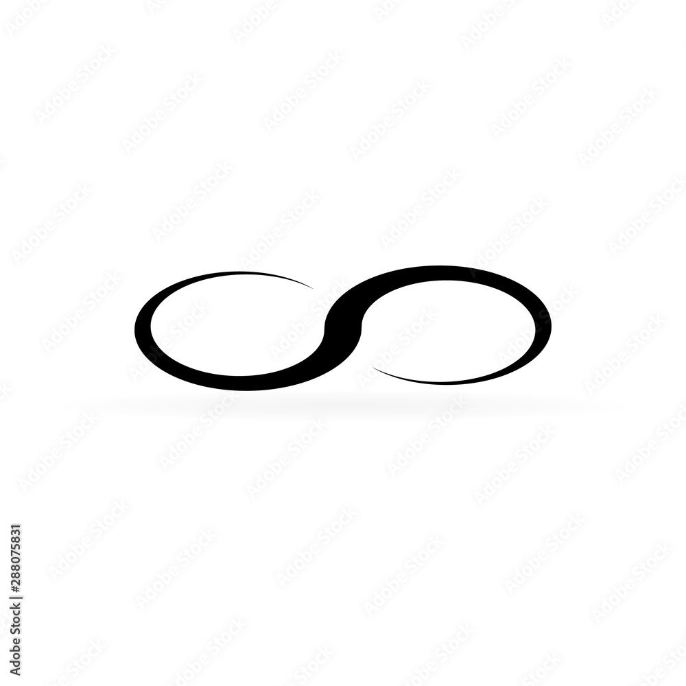Infinity symbol. Endless, life concept. Graphic design element for card ...