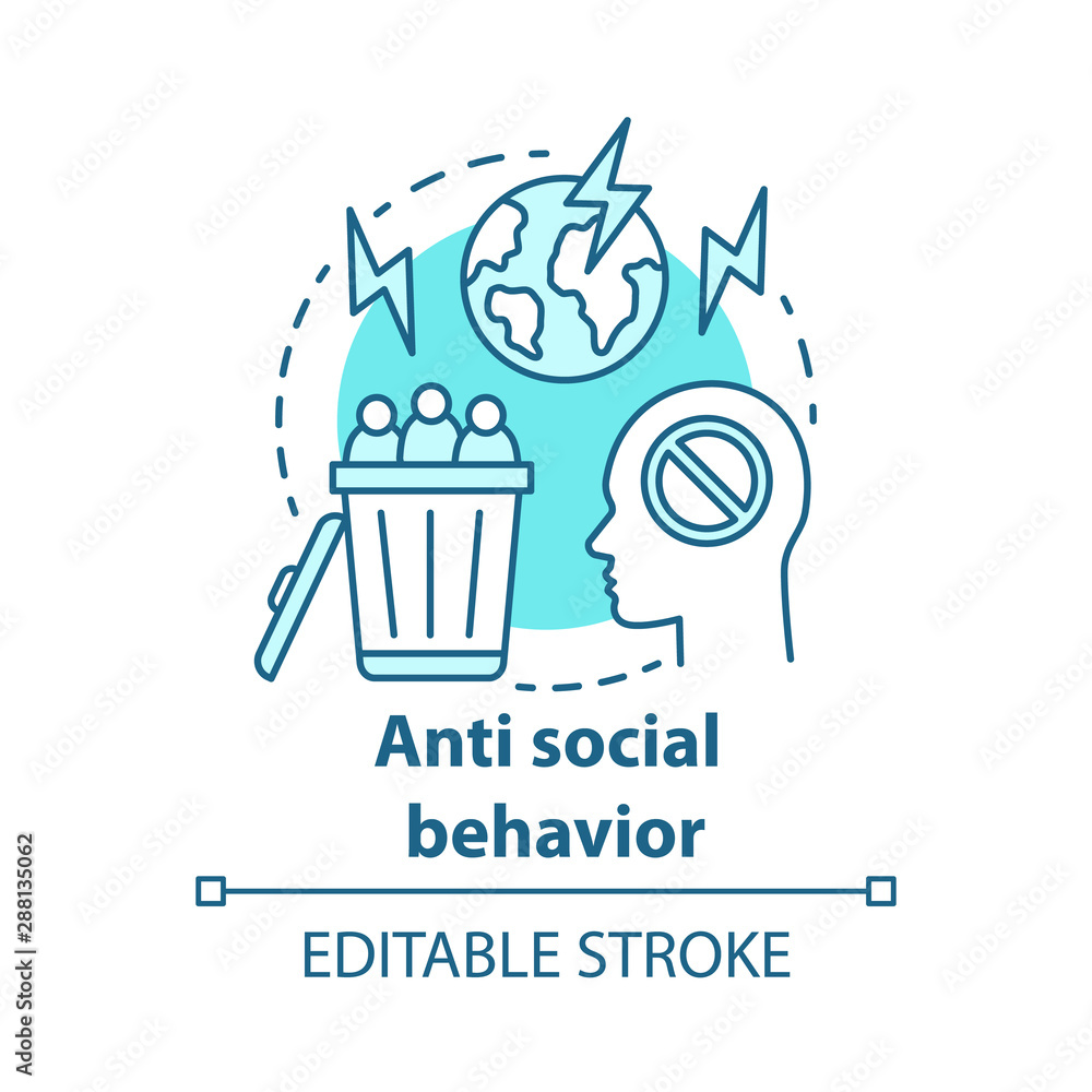 Antisocial Behavior Clipart
