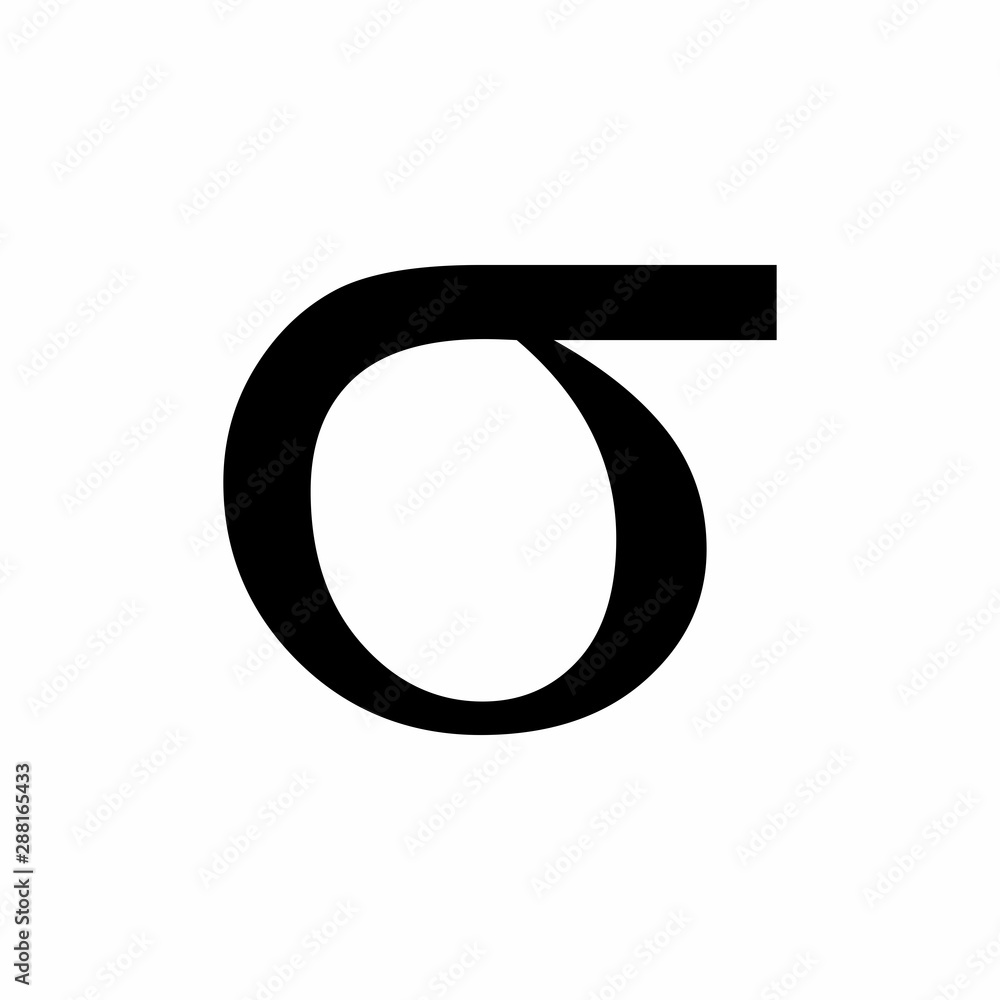 Gresk Sigma Symbol