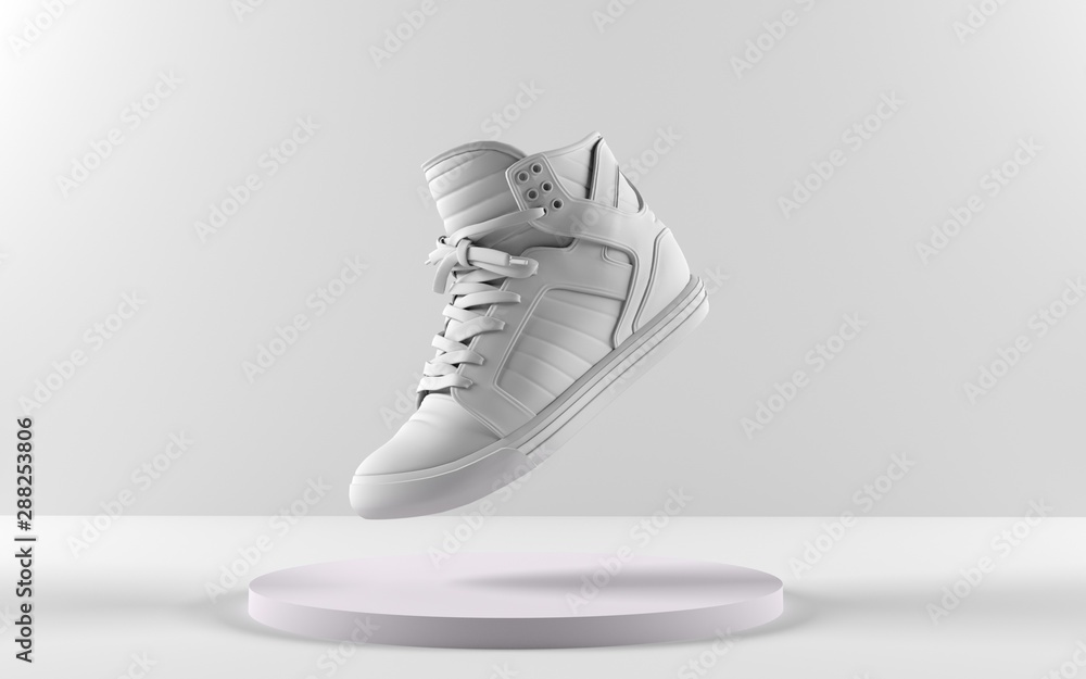 Floating shoe Stock Illustration | Adobe Stock
