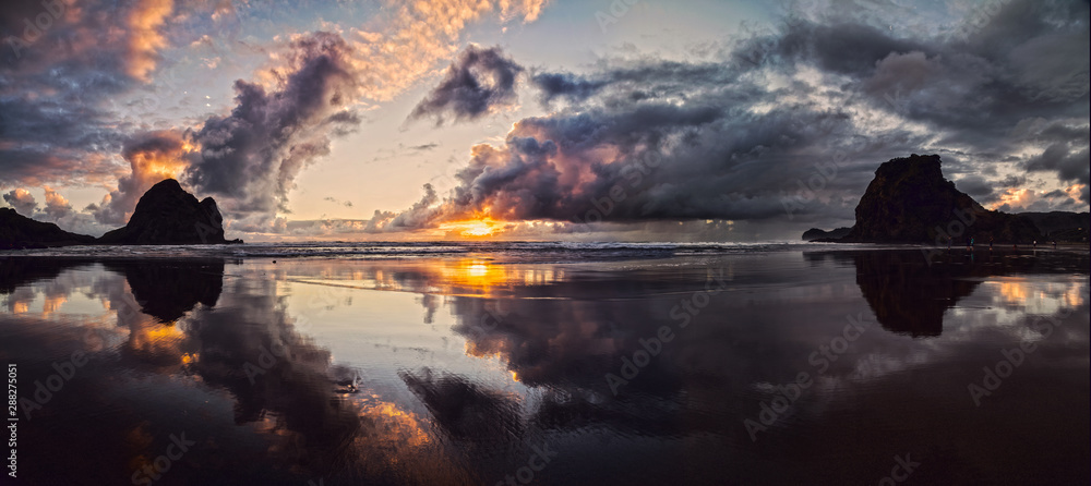 Piha Beach, New Zealand Stock Photo | Adobe Stock