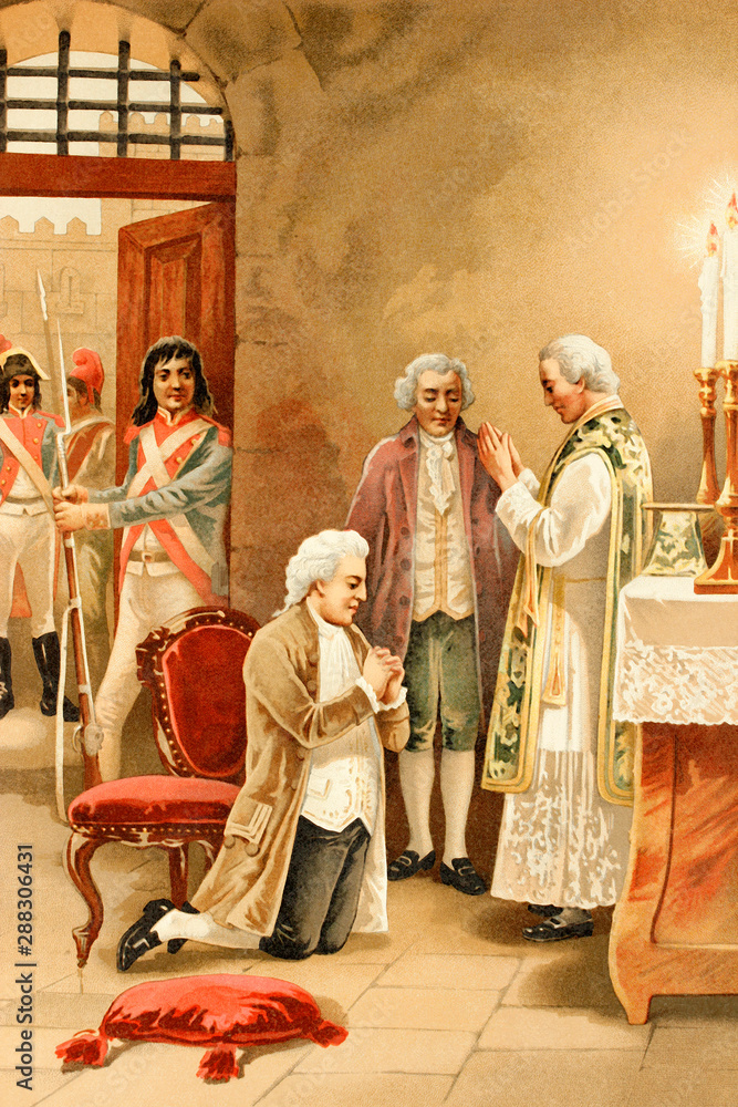 Louis XVI, King of France (born 23th August 1754 in palace of ...