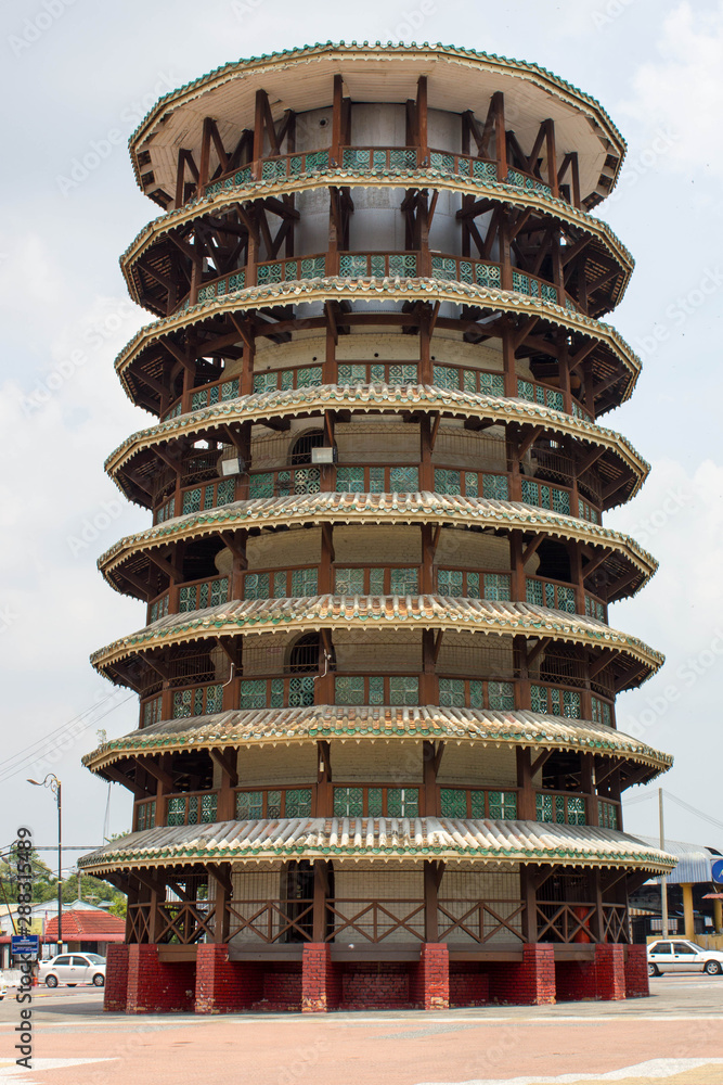 Teluk Intan Tower, Malaysia, Asia, chinese Tradition Stock Photo ...