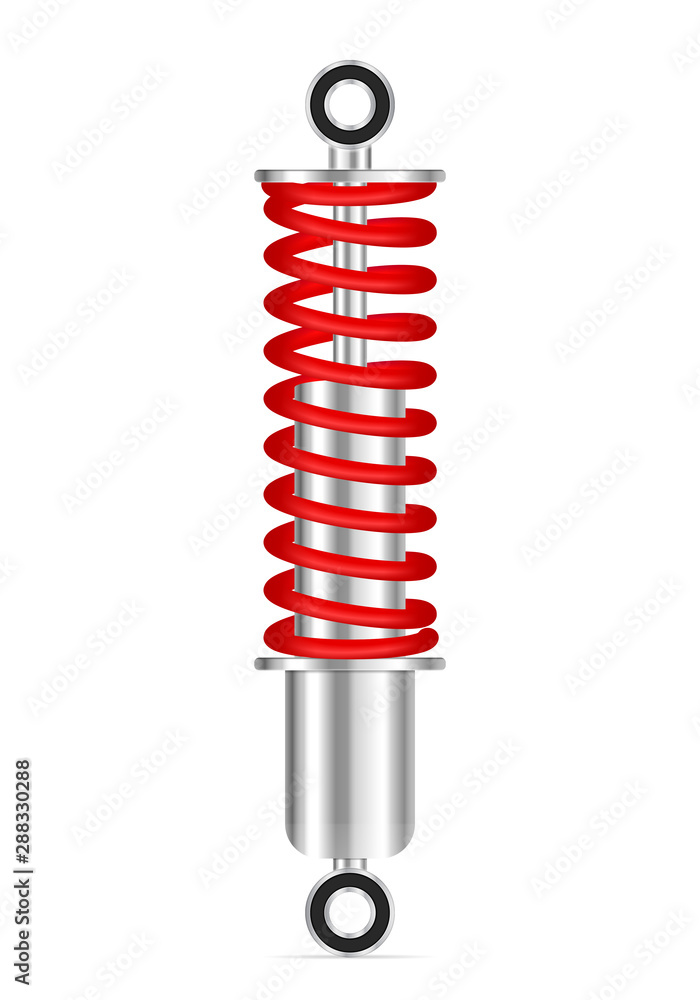 Shock absorber Stock Vector | Adobe Stock