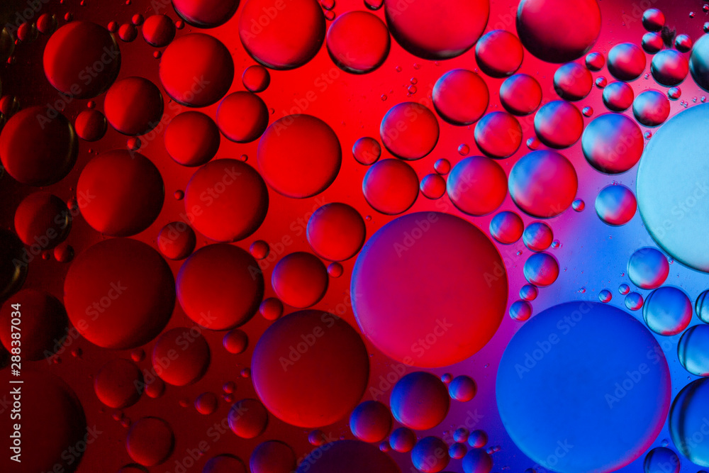oil drops red colour macro background Stock Photo | Adobe Stock
