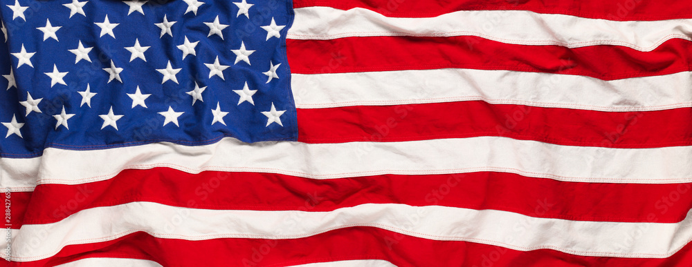 US American flag background or Patriotic USA red, white, and blue ...