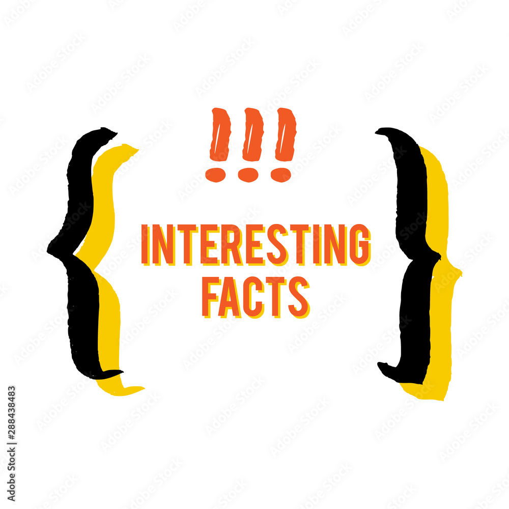 Interesting facts speech bubble icons. Fun fact idea label. Banner for ...