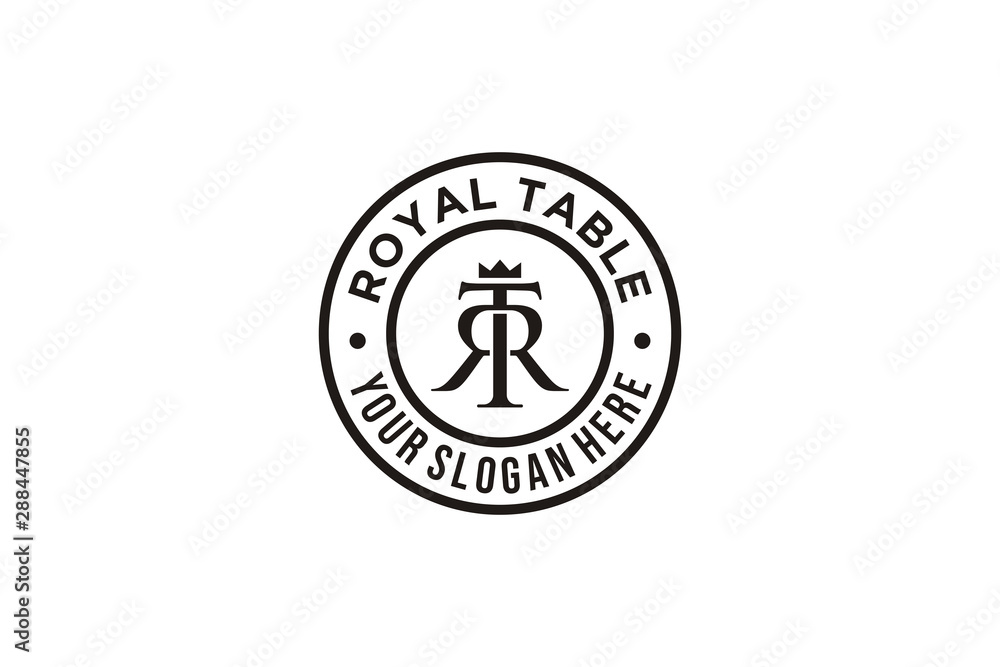 Initial letter T R logo design inspiration Stock Vector | Adobe Stock