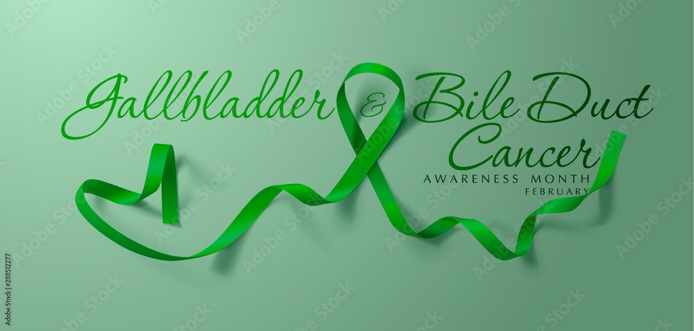 Gallbladder and Bile Duct Cancer Awareness Calligraphy Poster Design ...