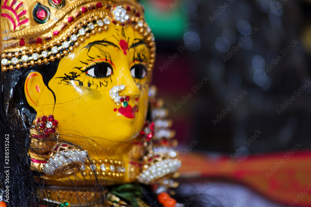 Dasara Pattada Gombe (South indian Dussehra culture) Stock Photo ...