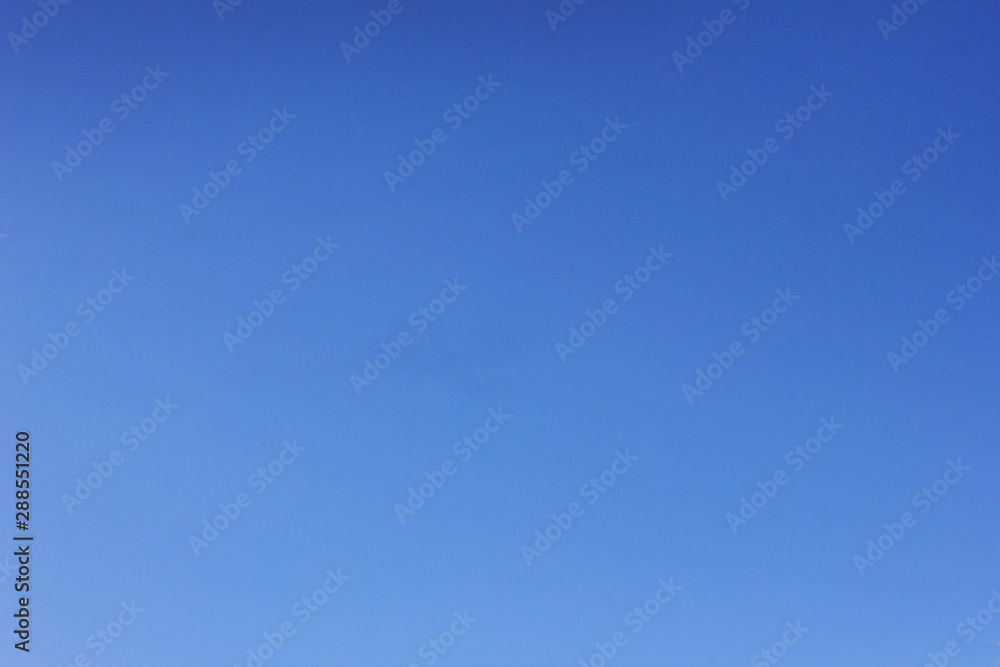 Blue sky gradient texture background. Simple vivid sky image and ...