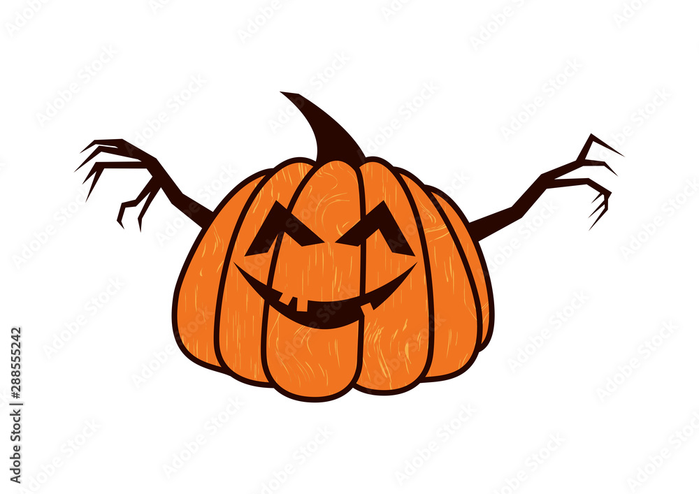 Happy Pumpkin Clipart