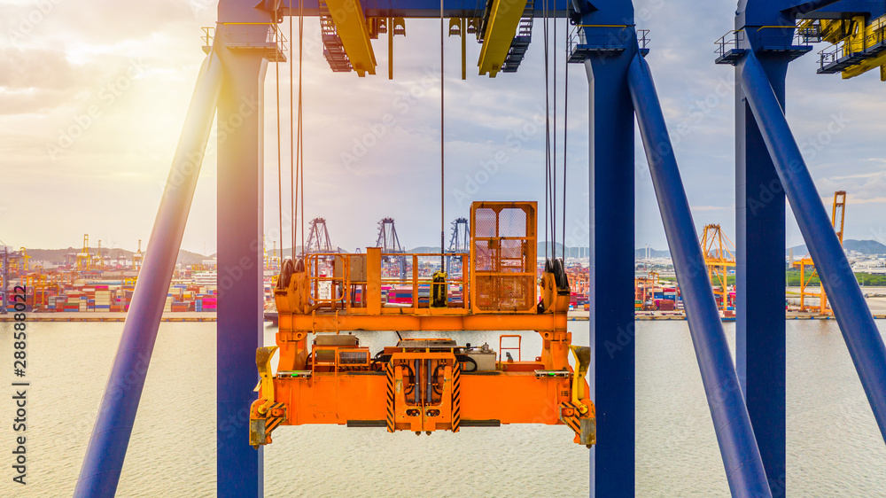 Container crane, Harbor cargo crane for shipping container box port ...