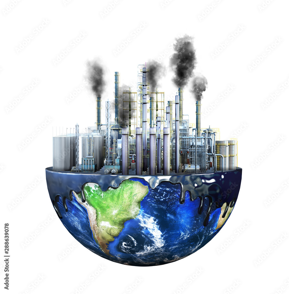 Planet Earth Pollution