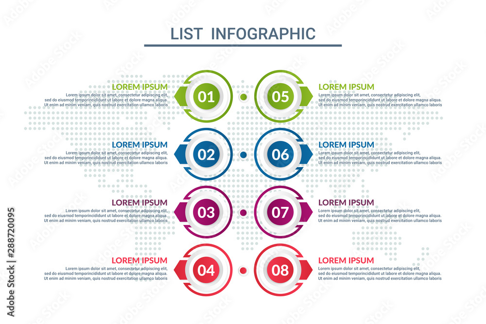 Infographic List Design