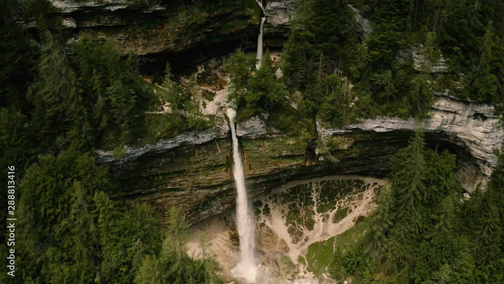 Slovenia Waterfall, The Alps | 4K UHD D-LOG Perfect for colour grading ...