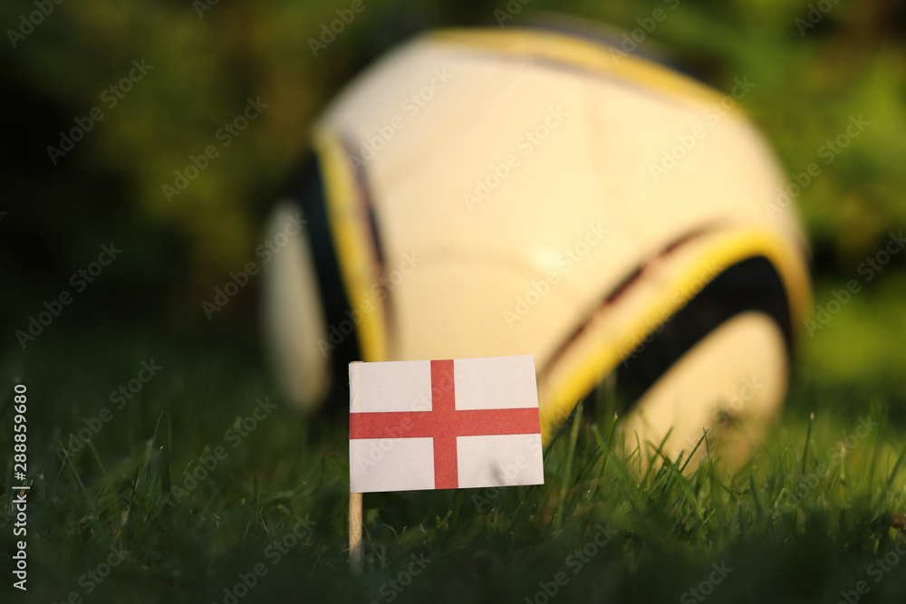 England national flag. Huge superpower in football teams. World ...