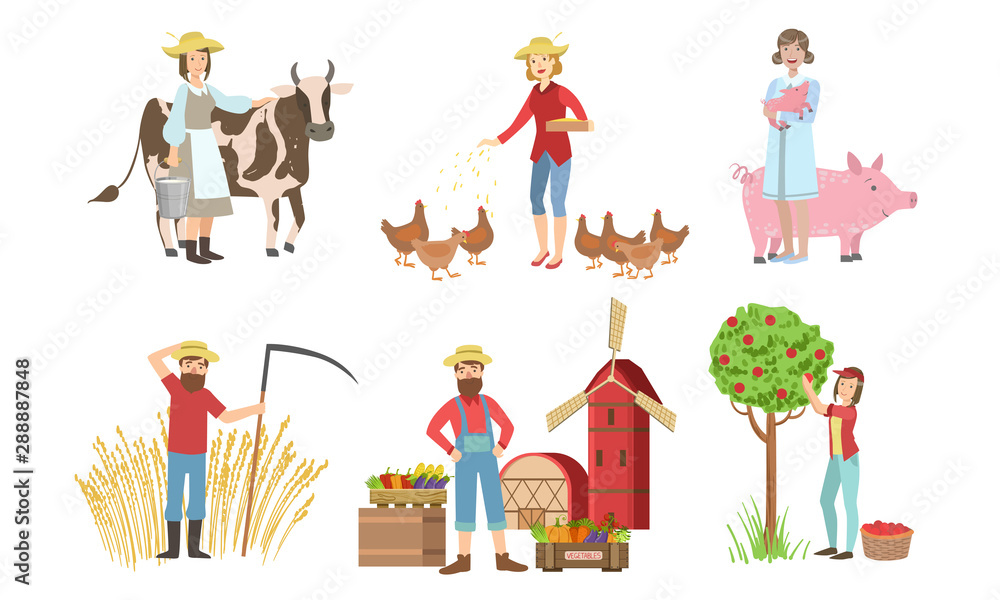 Feeding Animals Clipart