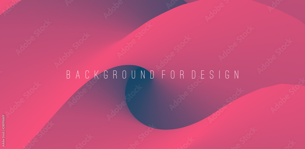 Abstract background with dynamic effect. Optical illusion of distortion ...