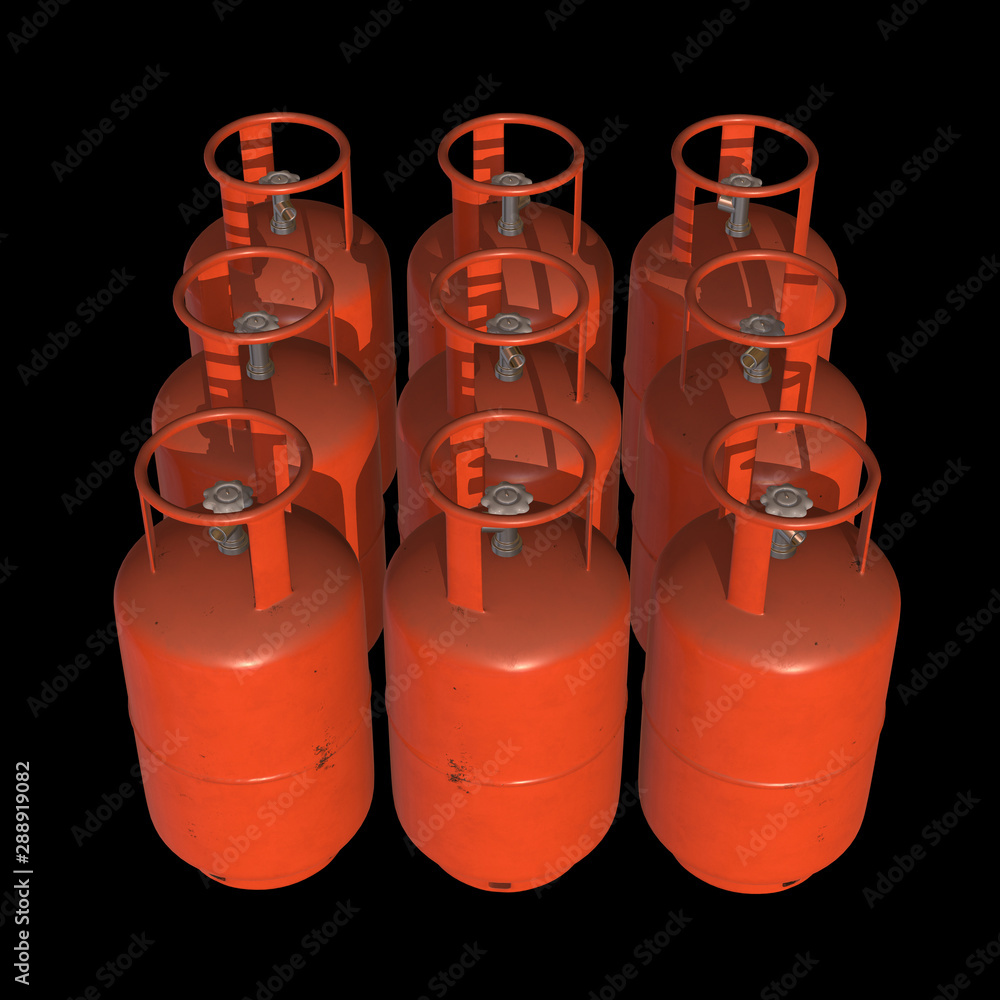 Gas cylinder lpg tank gas-bottle. Propane gas-cylinder balloon ...