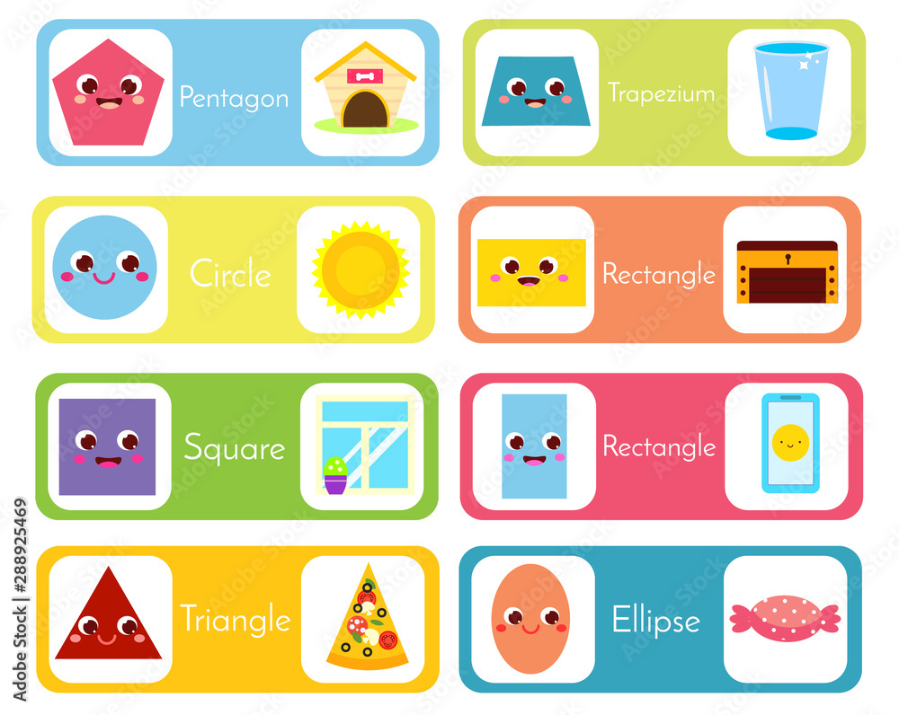 Pictures Of Rectangle Shaped Objects For Kids