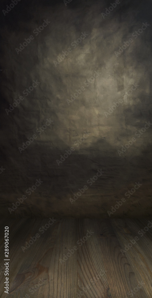 Dark backdrop ready for a product or model photoshoot Stock Photo ...