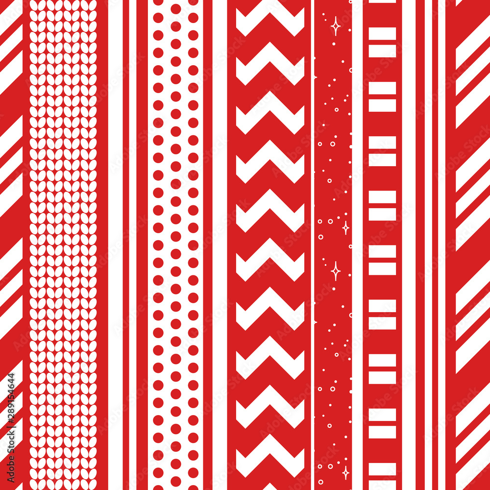 Christmas Chevron Wallpaper