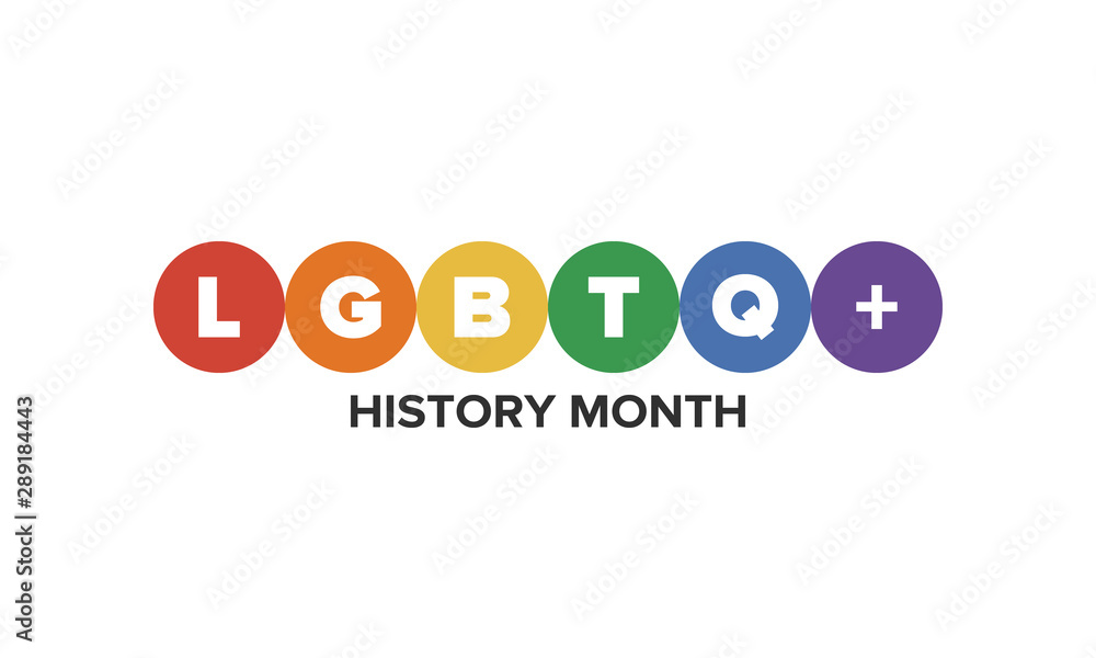 LGBT history month. Pride Month. Lesbian Gay Bisexual Transgender ...