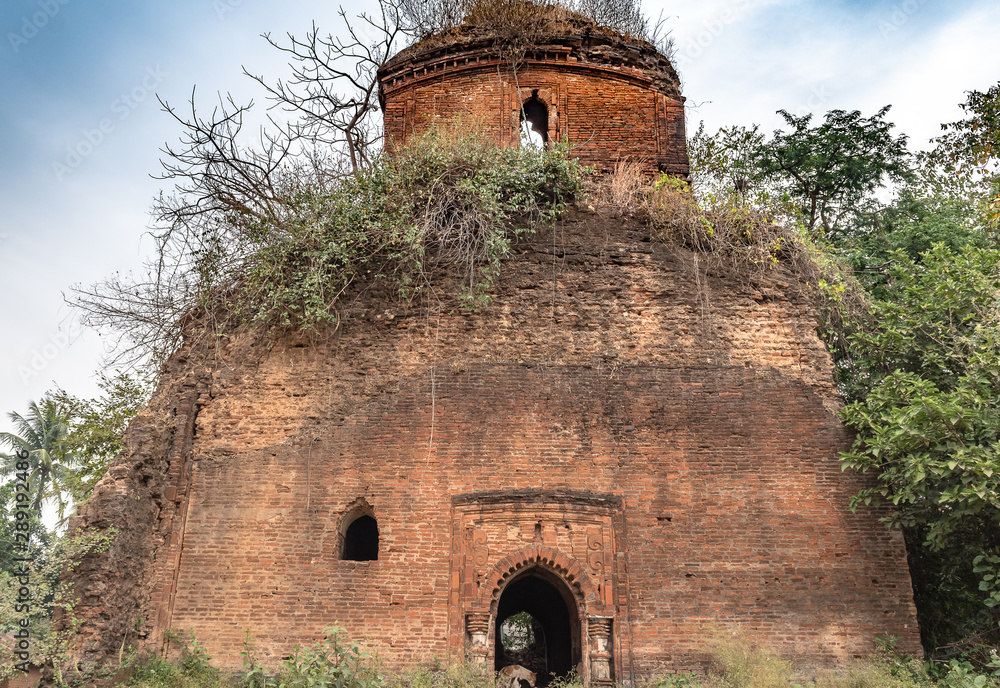 Ancient Hindu temples of Malla Dynasty at Bishnupur, west bengal, India ...