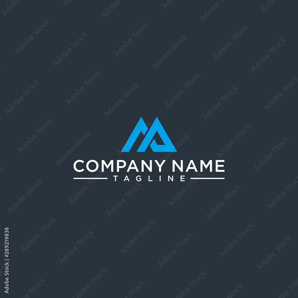 the creative design lines the MP triangle shape and the triangle logo ...
