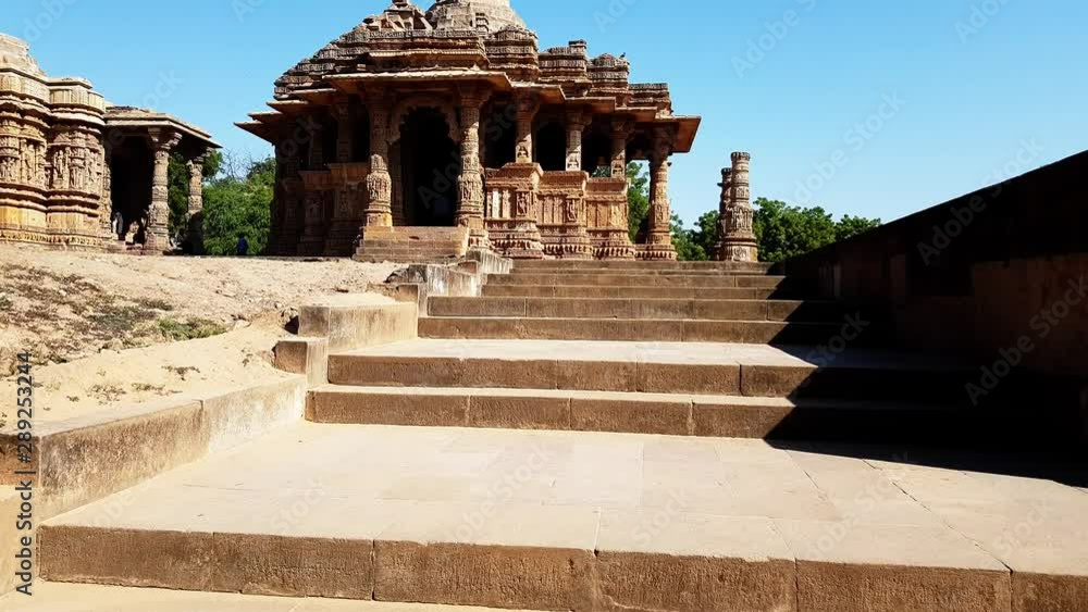 Modhera Sun Temple: Walk up the steps to the ‘Sabha Mandap’ or the ...
