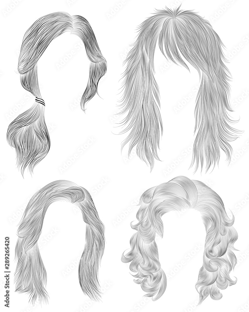 How To Draw Hairstyles For Fashion Illustration