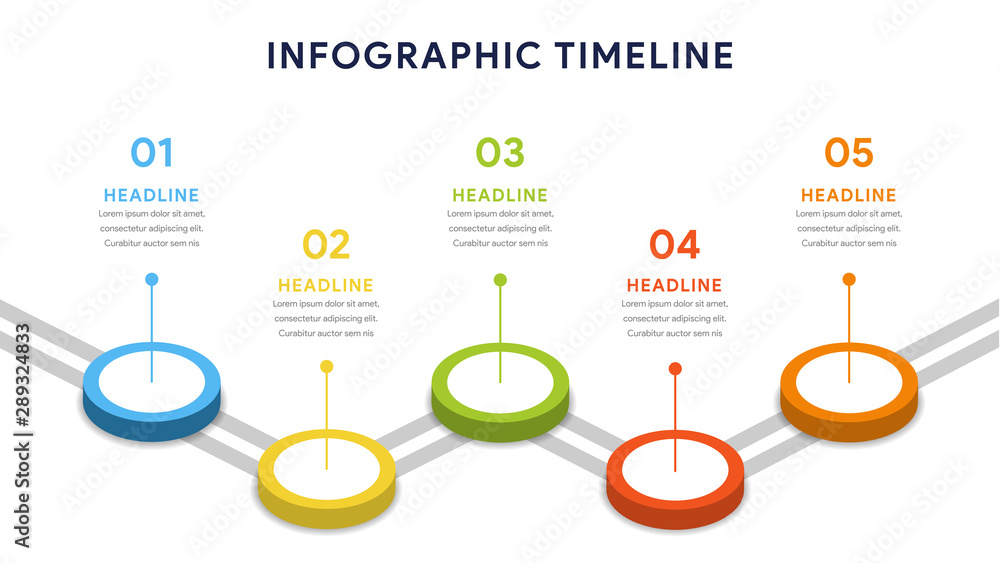 Infographic elements for content, diagram, flowchart, steps, parts ...