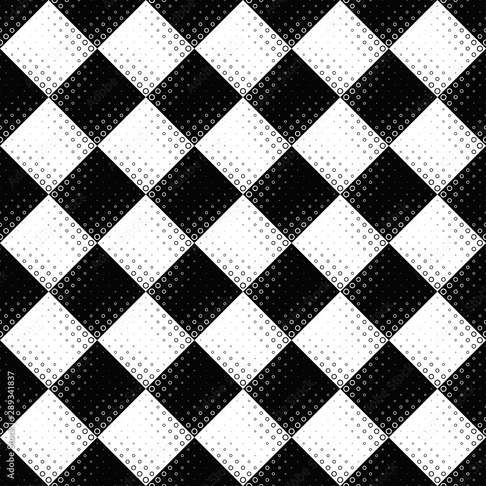 Seamless Geometrical Circle Pattern Background Design Abstract Vector Graphic Stock Vector