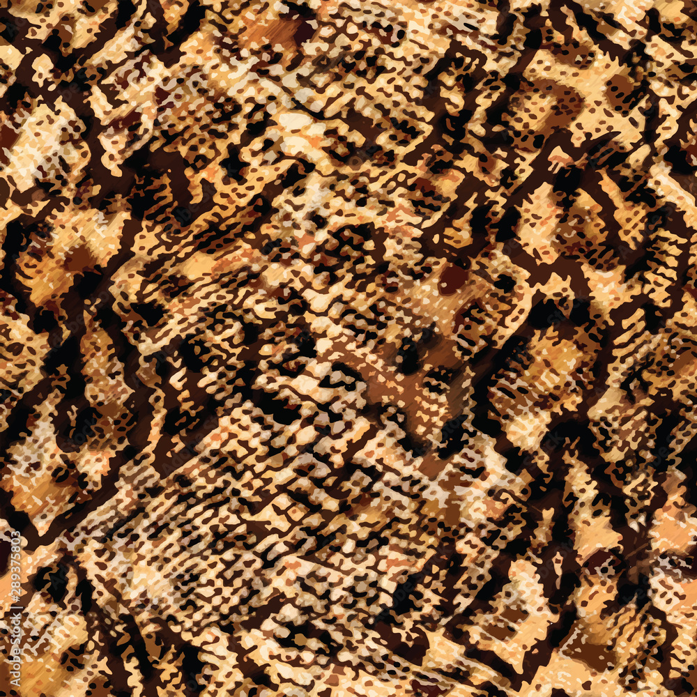 snake skin texture seamless pattern design Stock Illustration | Adobe Stock