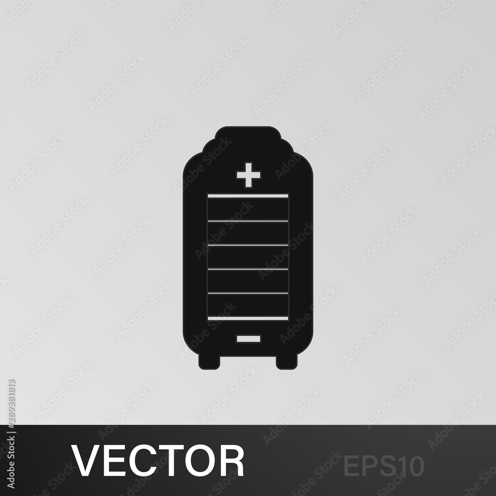 portable solar charger icon. Signs and symbols can be used for web ...