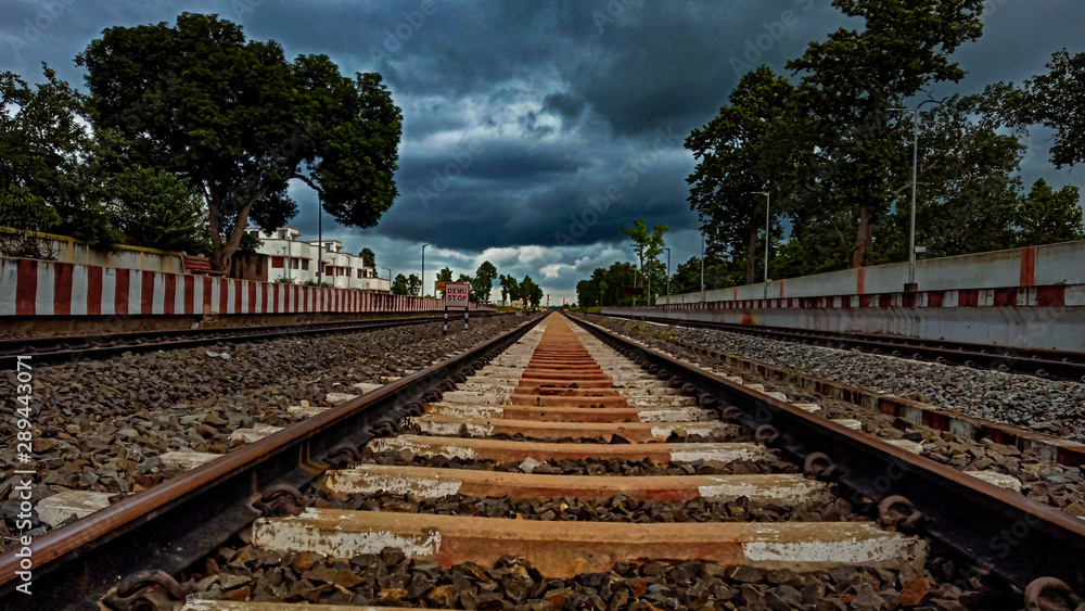 Indian Railway Track Photography