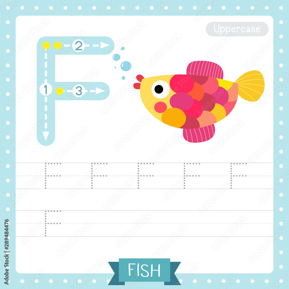 F Is For Fish Worksheet