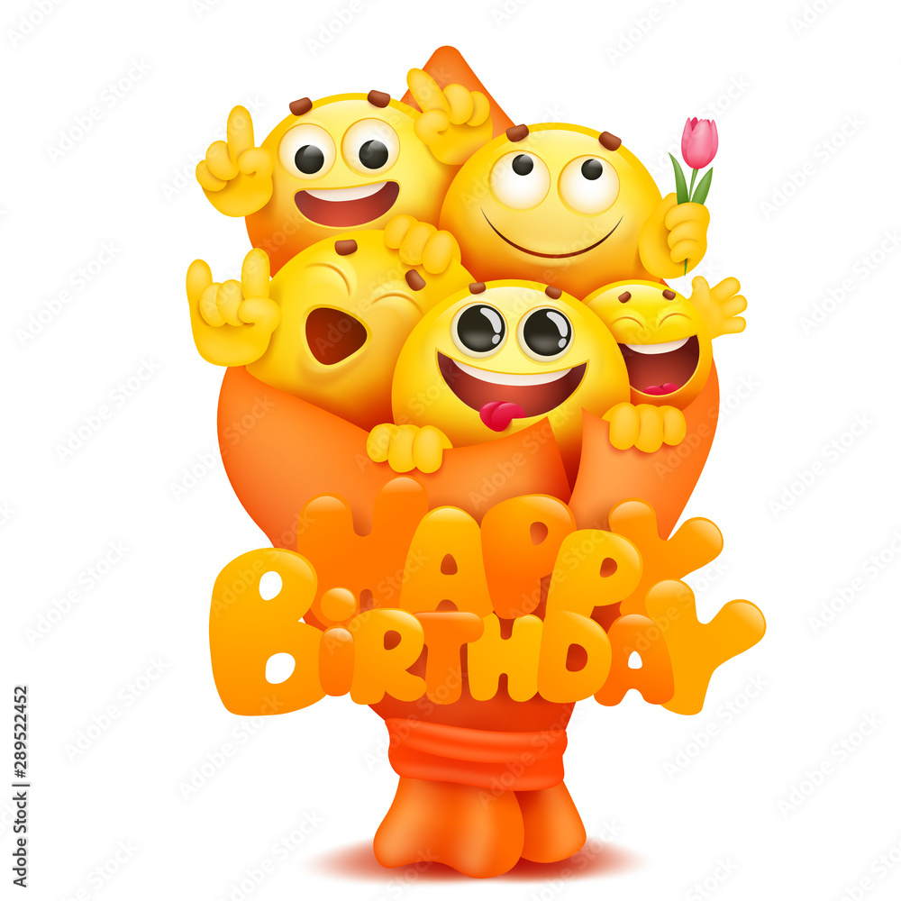 Happy Birthday Smiley Face Clip Art